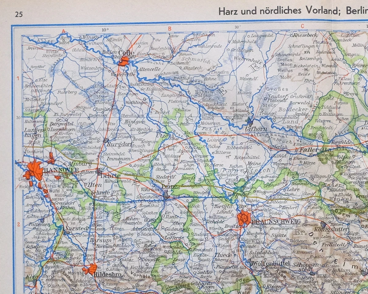 Halberstadt Germany Map