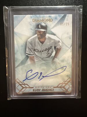 2020 Topps Diamond Icons Auto /25 Eloy Jimenez #AC-EJ Auto White Sox | eBay