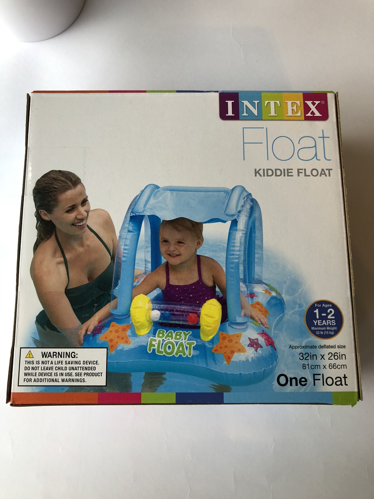 Intex Inflatable Baby Float For Swimming Pool Ages 1-2 Years | eBay