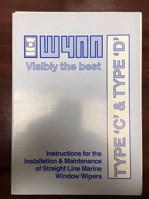 Wynn Straight Line Marine Window Wipers , Installation & Maintenance ...