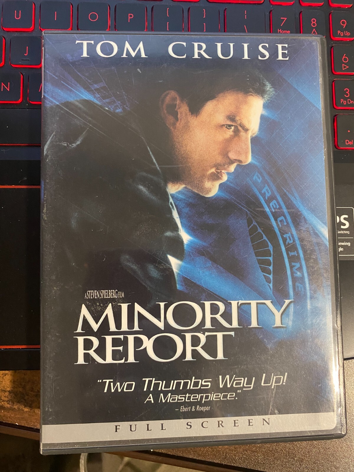 Minority REPORT (DVD, 2002) Tom Cruise Full Screen Very Good Condition ...