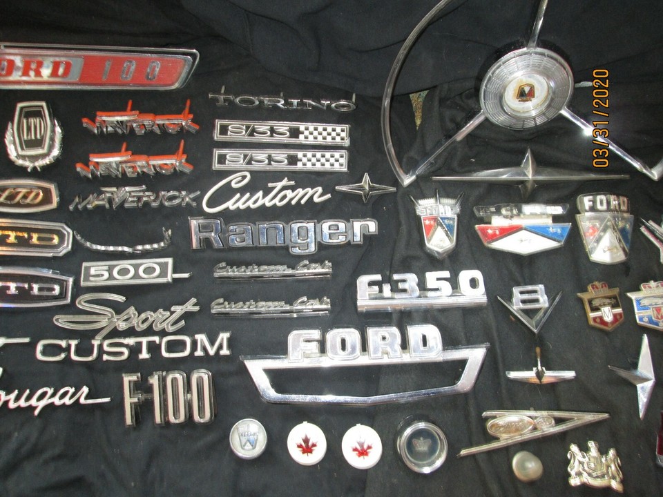 1940s - 1950s BUICK SUPER HOOD FENDER EMBLEM BADGE GENUINE FACTORY ...