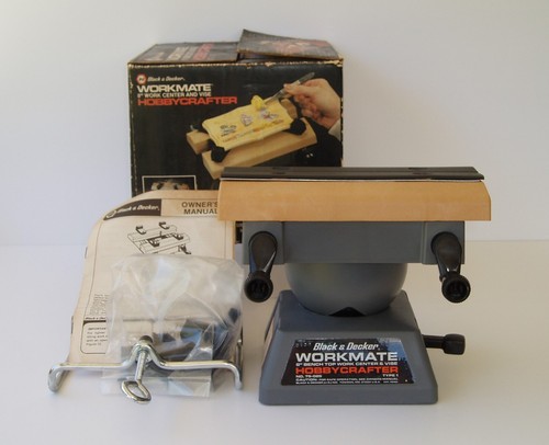 Black & Decker 79-025 Workmate 8" Bench Top Work Center & Vise Hobbycrafter USA | eBay