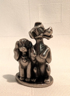 Disney Monopoly Lady And The Tramp Pewter Token Replacement Piece | eBay