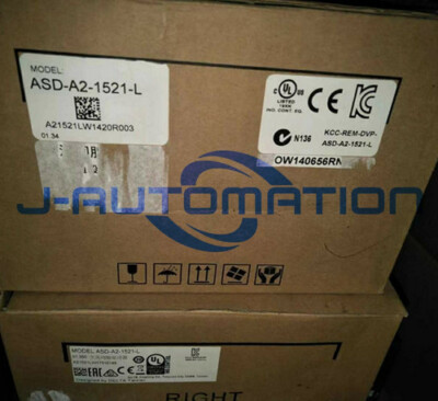 1PCS DELTA NEW ASD-A2-1521-L + ECMA-E11315RS PLC Servo System Drive ...