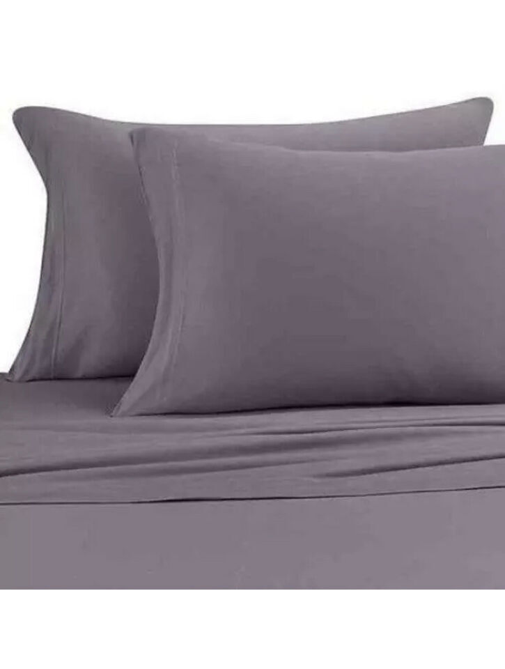Pure Beech Jersey Knit Modal Sheet Set - Charcoal, Twin XL for sale ...