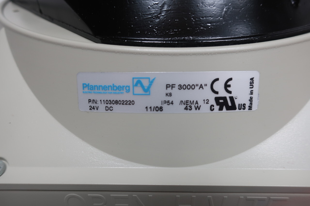 PFANNENBERG 11030802220 Pf 3000 Ventola/Fliter Assemblaggio 24v-dc | eBay