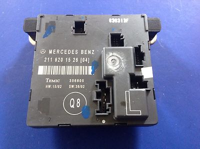 2003-06 MERCEDES E320 REAR LEFT CONTROL MODULE UNIT COMPUTER OEM 211 ...