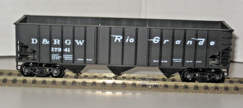 Athearn HO Scale Rio Grande 40' Triple Bay Hopper Car - D&RGW #17341 | eBay