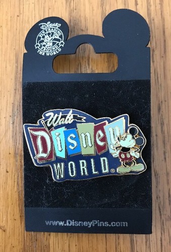 Walt Disney World Retro Logo - Mickey Mouse | eBay
