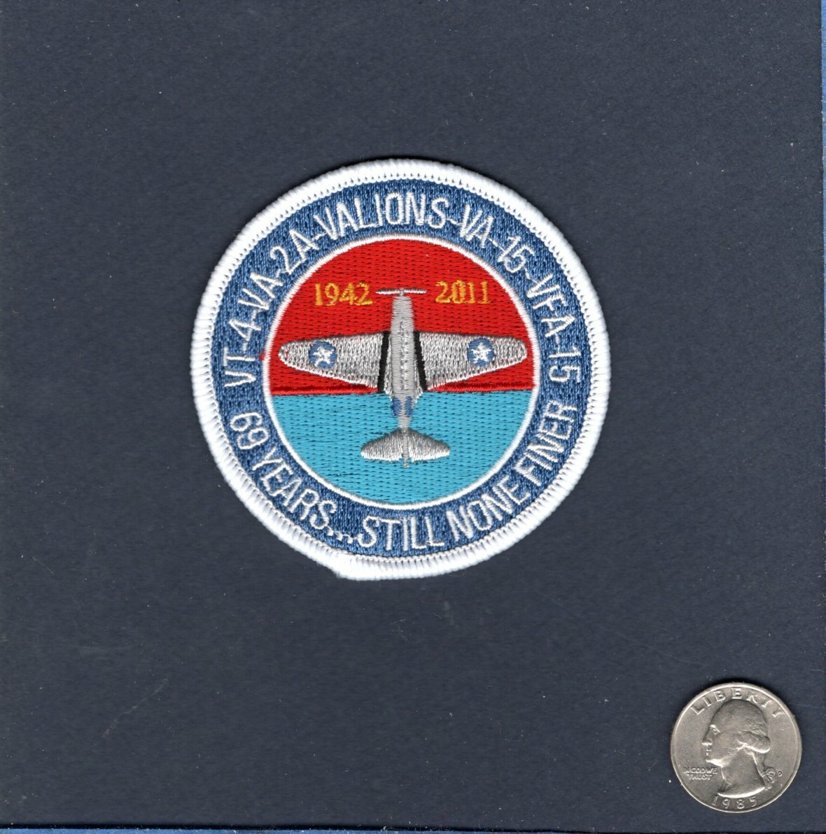 VFA-15 VA-15 VALIONS 69 YRS 2011 TBD Devastator NAVY F-18 HORNET ...