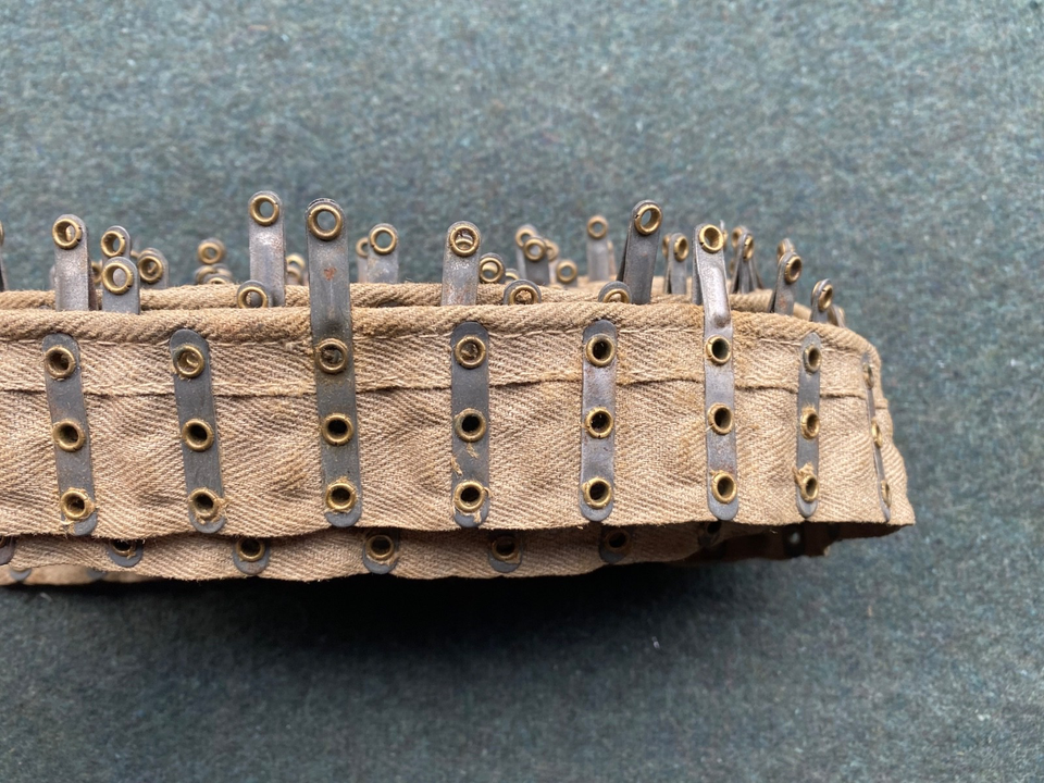 Original WW2/1940s Russian Army Maxim M1910 MG Webbing Ammo Belt - 1943 ...