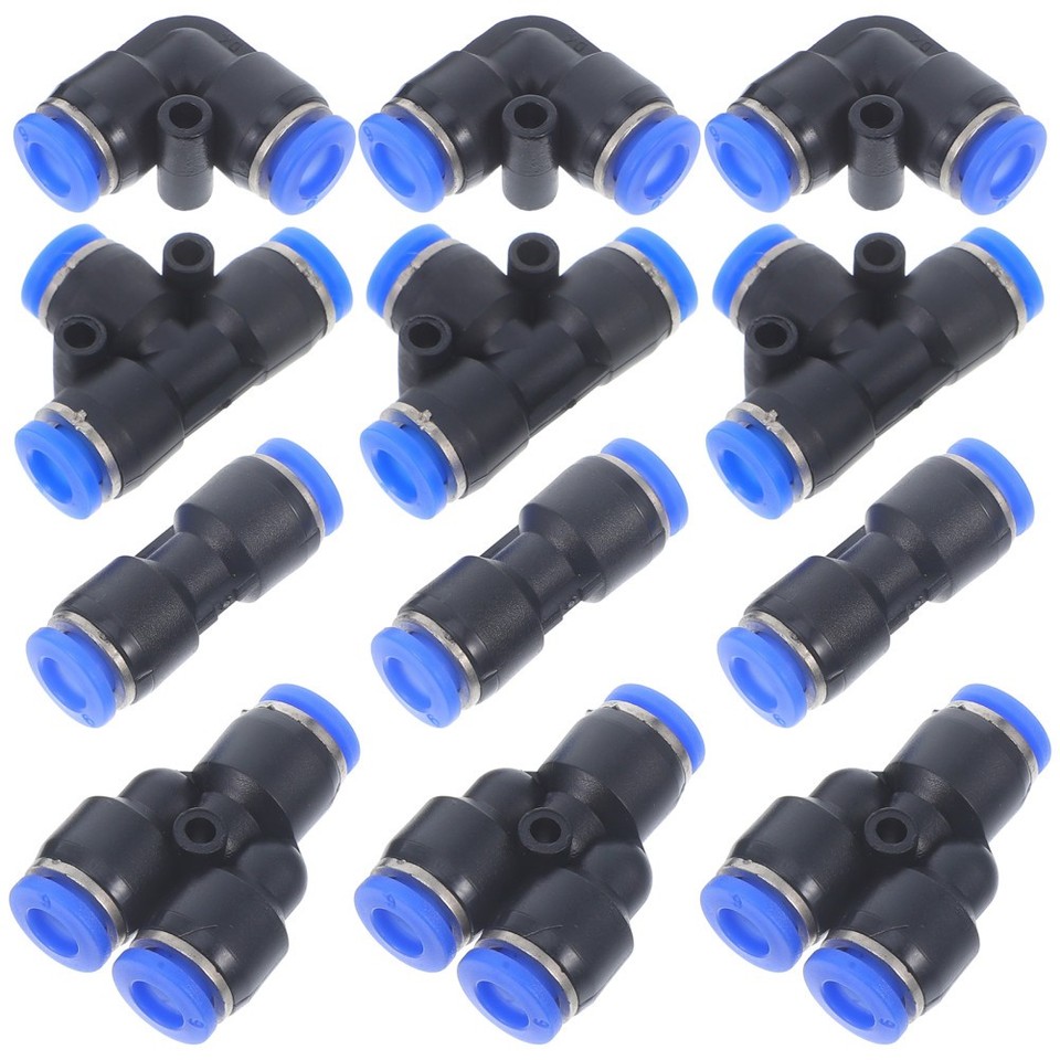 20Pcs Air Tool Fittings Quick Connect Pneumatic Connectors for Air Hose ...