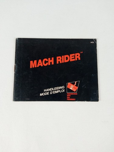 Nintendo NES HOL BANDAI Notice Mach Rider | eBay