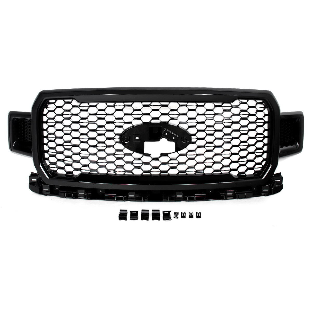 JL3Z8200SL For 2018-2020 Ford F-150 Front Radiator Grille Assembly ...
