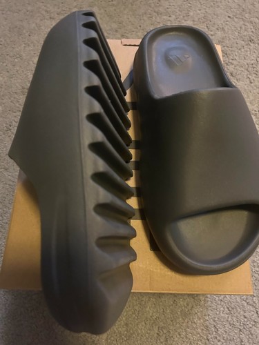 YZY Slides size 7.5 - Brand New in box. Color Grey | eBay