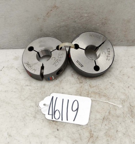 29/32-20 Go No Go ring thread gage NS 3, Inv 46119 | eBay