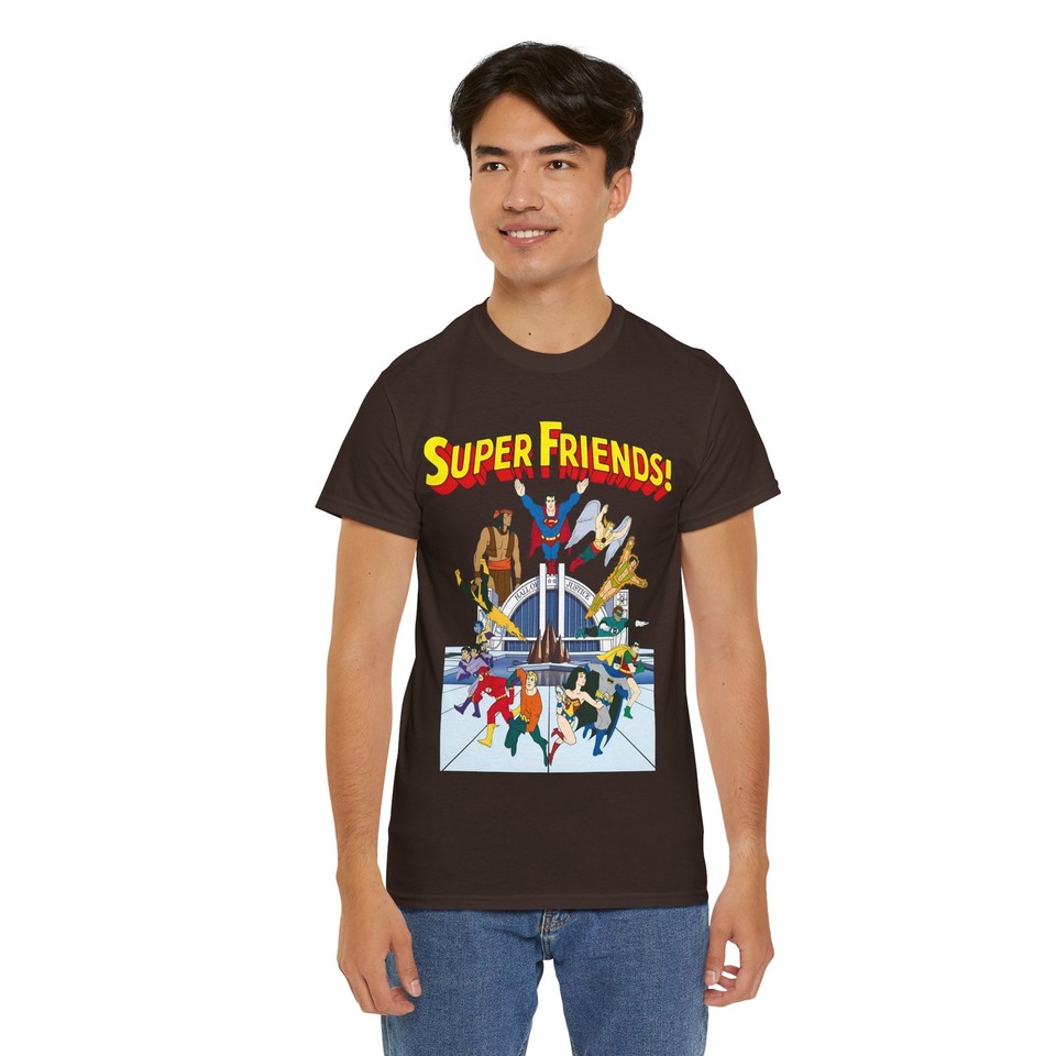 Super Friends T-Shirt - DC Hanna-Barbera - Superman, Wonder Woman ...