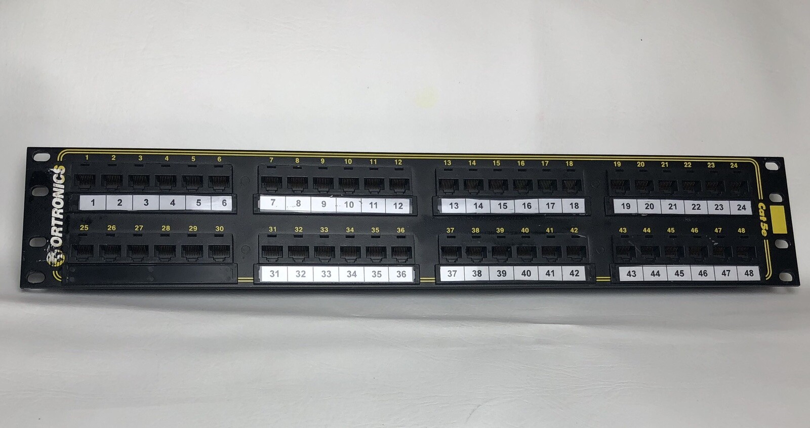 Ortronics Cat 5e 24-Port Communication Circuit Accessory Or-851004038 ...