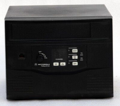 MOTOROLA RADIUS GR1225 MODEL H5157B TWO WAY DESKTOP REPEATER RADIO ...