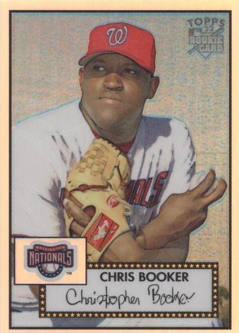 2006 Topps '52 - Chrome Rookie Cards Chris Booker #TCRC79 Refractor ...