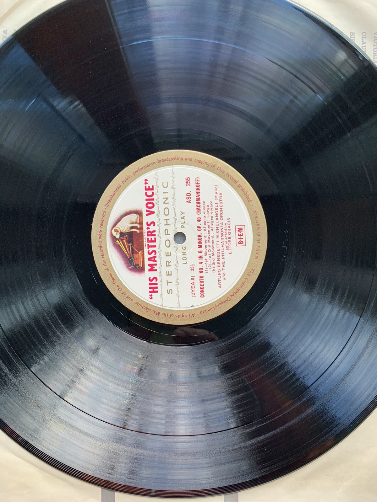 Rachmaninov Concerto No.4 Ravel Concerto In No.G EMI ASD 255 Ed.1 UK ...