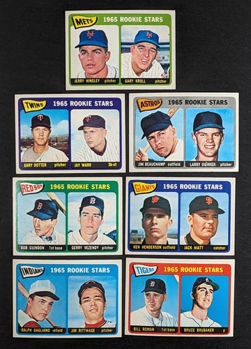 1965 Topps Baseball Rookie Stars Lot of 7 Cards | eBay