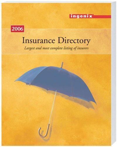 Insurance Directory 2006 by Ingenix (2005, Trade Paperback) for sale ...