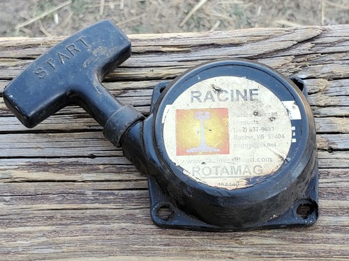 Racine Rail Rotamag Recoil Pull Rope Starter Tool Train Track Drill OEM ...