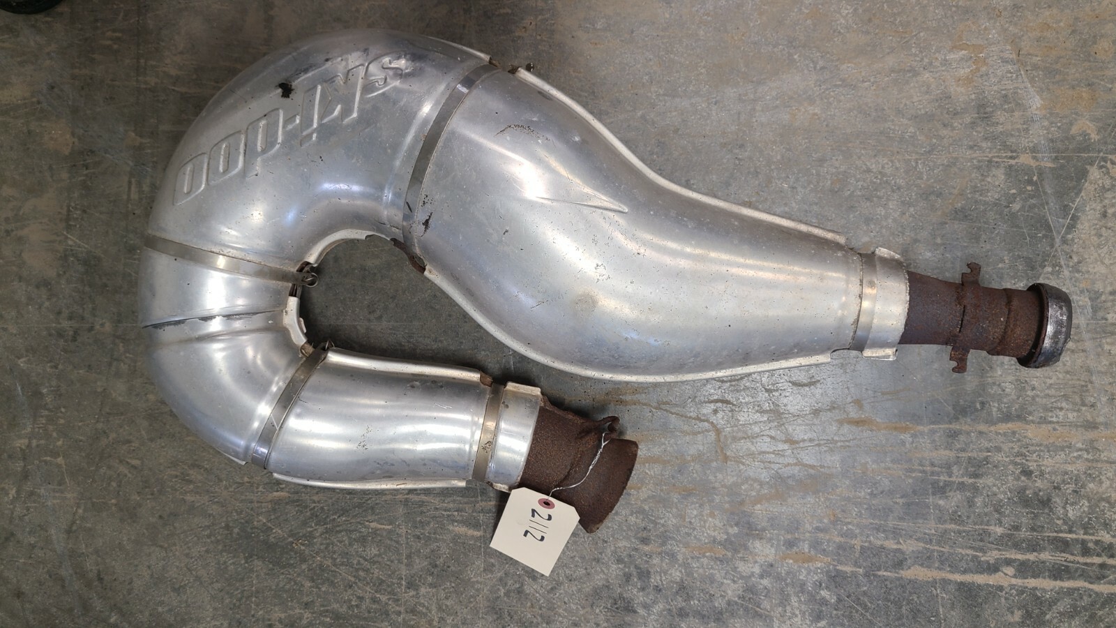 SKI DOO MXZ REV SUMMIT RENEGADE EXHAUST PIPE 514053749 #2112 | eBay