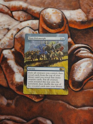 Magic the Gathering Mass Polymorph Hand Painted Unique Custom MTG Alter ...