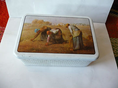 Massilly tin box France harvest used rare 190 x 120 x 69 mm used rare ...