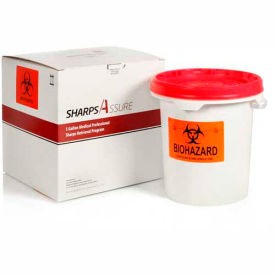 Sharps Assure 5 Gallon Sharps Retrieval Program Post Medical SA5G ...