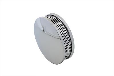 Wyatt Gatling Chrome Round Air Cleaner Bendix Carb Harley V-Twin ...