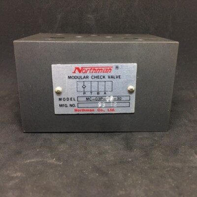 Northman Miller MODULAR CHECK VALVE MC-03P-05-30 NEW | eBay