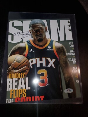 Bradley Beal Hand Signed Slam Magazine 11x14 Photo Phoenix Suns ...