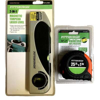 Torpedo Levels & Lasers - Magnetic Torpedo Level