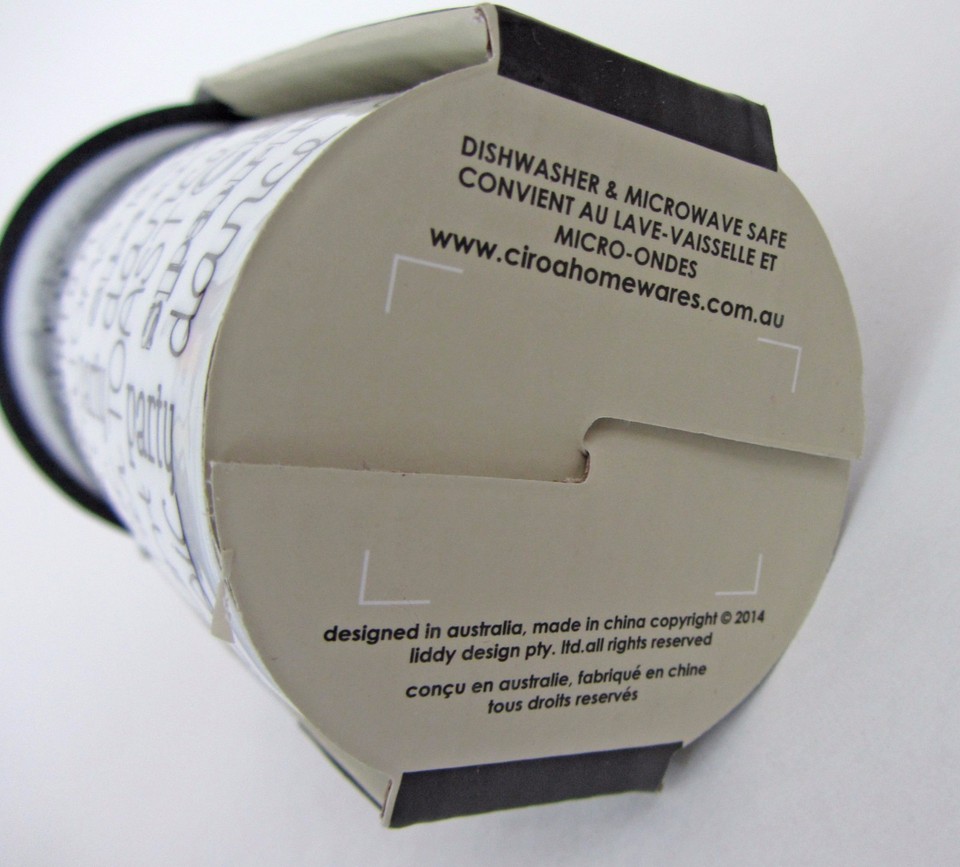 CIROA Double Walled Insulated Ceramic Travel Mug ASSORTED DESIGNS ...