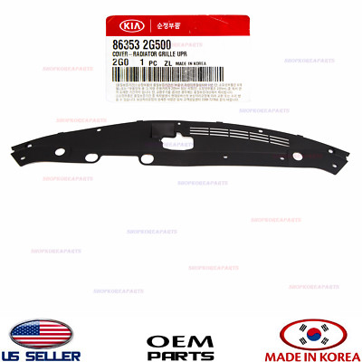 GRILLE RADIATOR COVER UPPER GENUINE!!! KIA OPTIMA 2009-2010 863532G500 ...