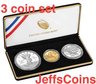 2016 3 Coin Set 100th Anniversary National Park Service New W $5 Gold ...