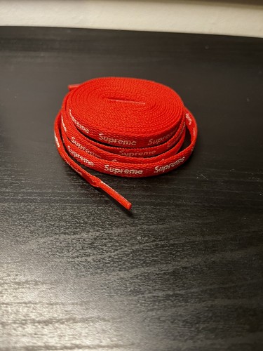 Lacci Supreme rossi af1 | eBay