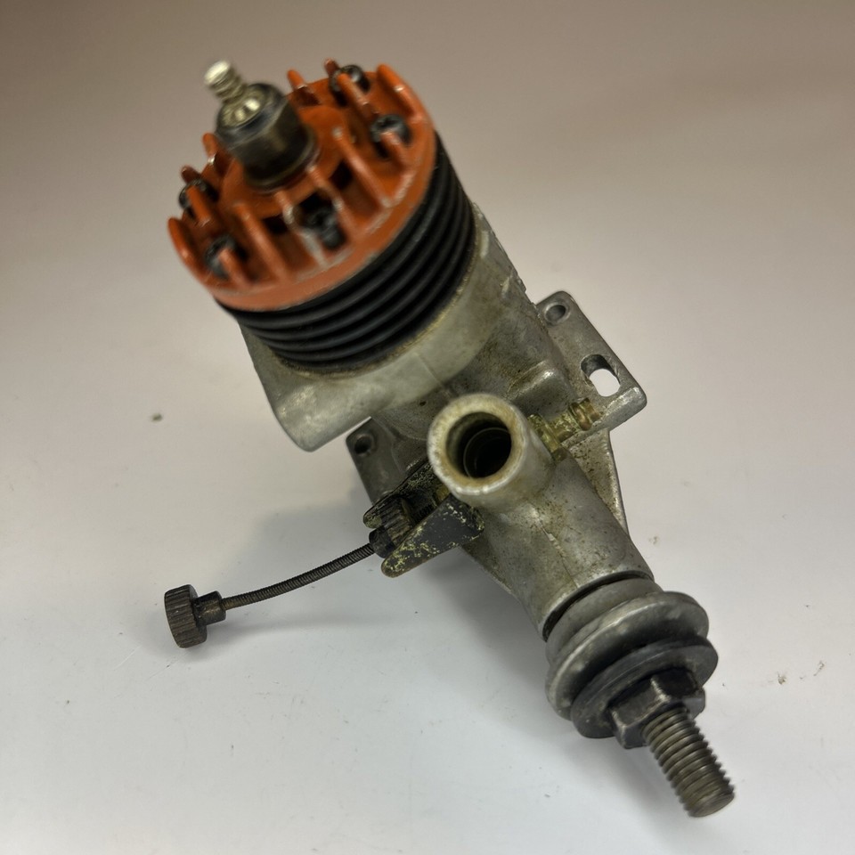 Testors McCoy 19 Red Head RC Model Plane Motor Engine good compression ...