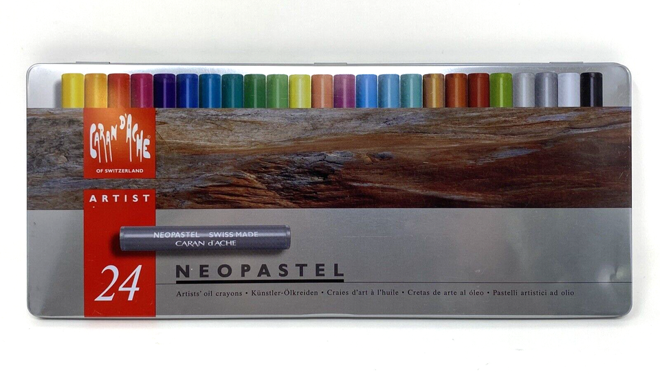 Caran d'Ache of Switzerland Neopastel Oil Pastels - Set of 24 | eBay