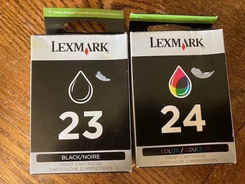Lexmark 23 / 24 ink unopened | eBay