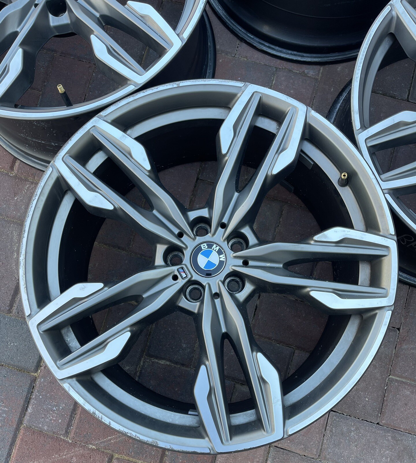 BMW X3 X4 M40i 21 inch Genuine OEM 718M Titanium Wheels Set | eBay