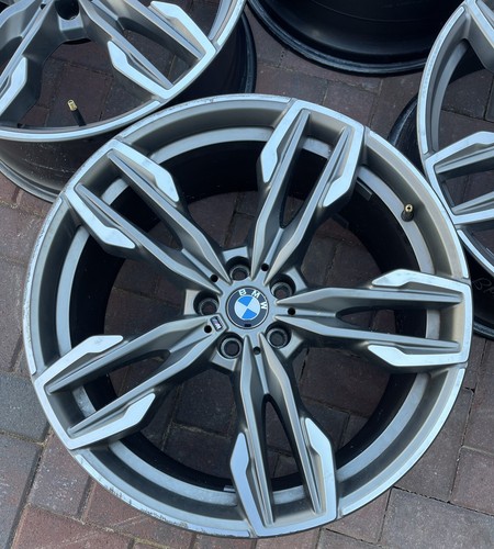 BMW X3 X4 M40i 21 inch Genuine OEM 718M Titanium Wheels Set | eBay