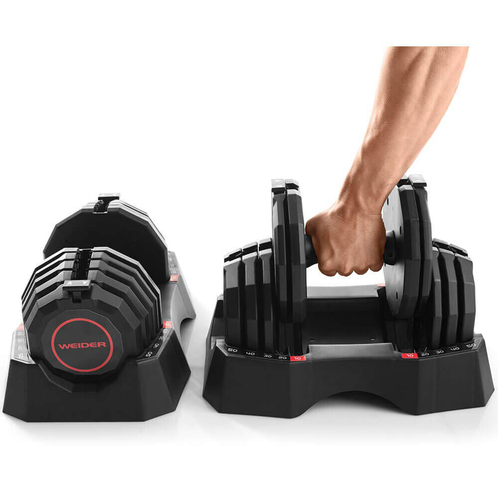 Weider Adjustable Dumbbells