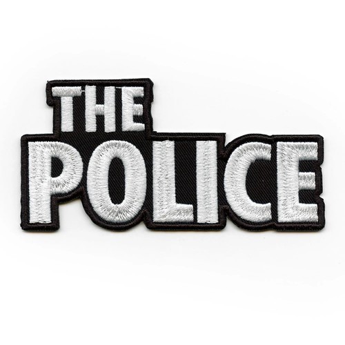 The Police Logo Patch Classic English Rock Embroidered Iron On | eBay