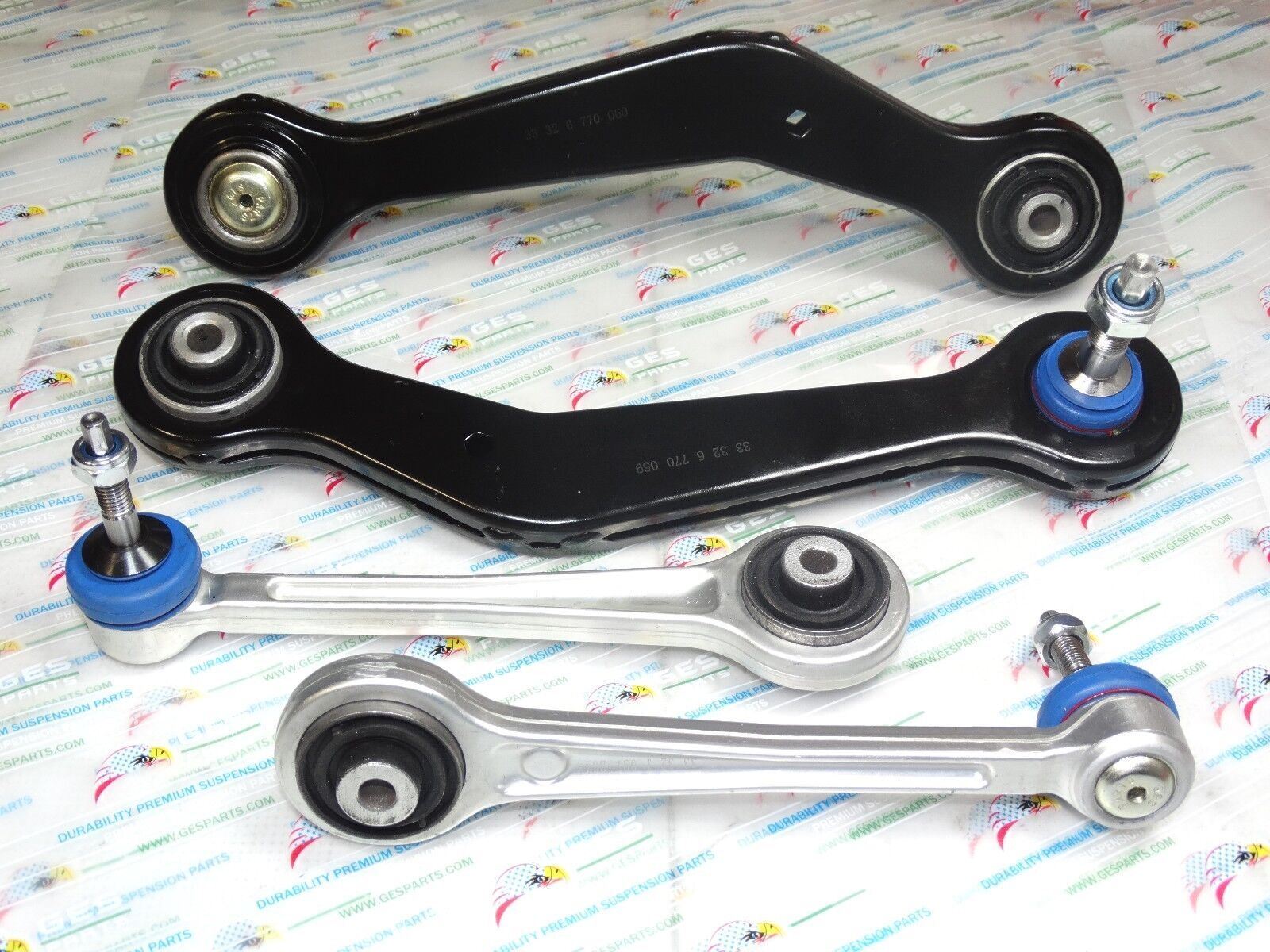 Fit BMW E38 7-Series 4 Rear Axle Camber Strut Upper Control Arms ...