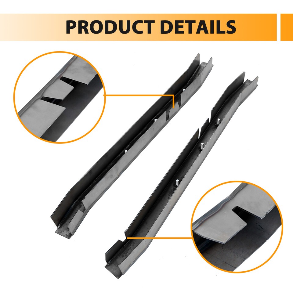 For 97-02 Jeep Wrangler TJ frame repair Center Set Skid Plate Frame ...